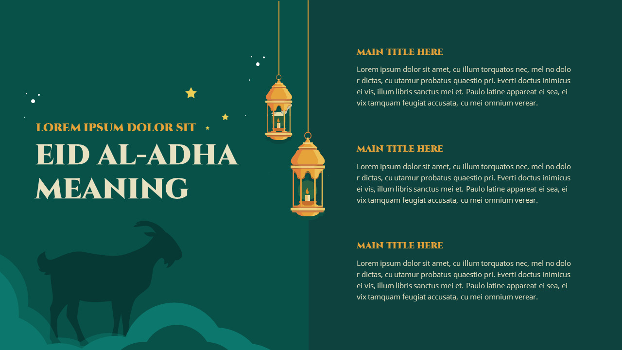 Eid al-Adha Powerpoint Presentation