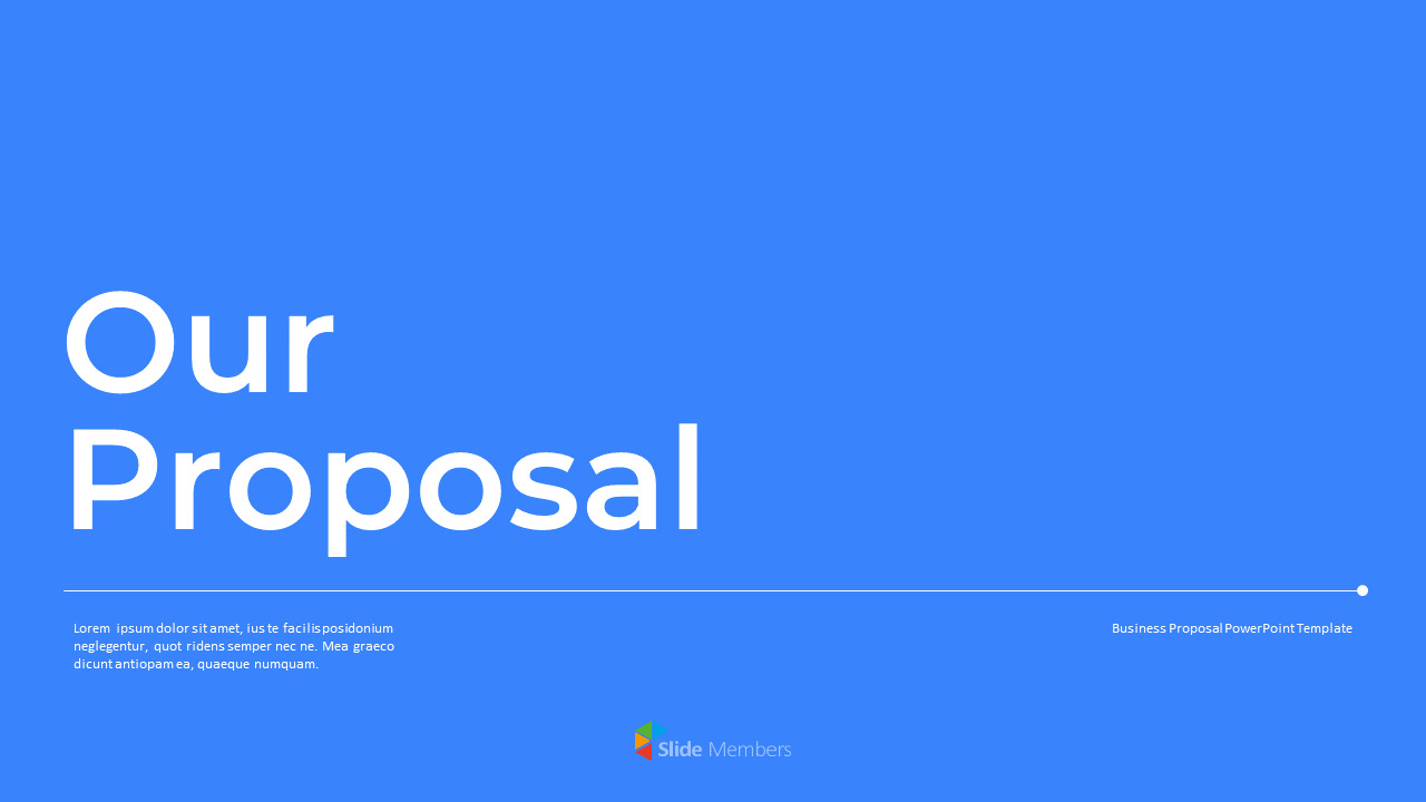 Business Proposal Pitch Deck startup presentation template