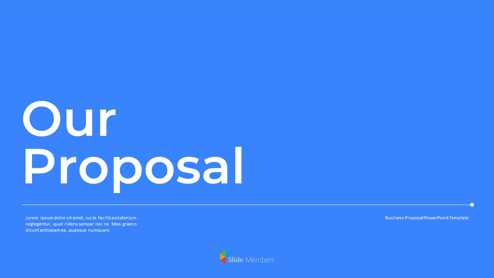 Business Proposal Pitch Deck startup presentation template