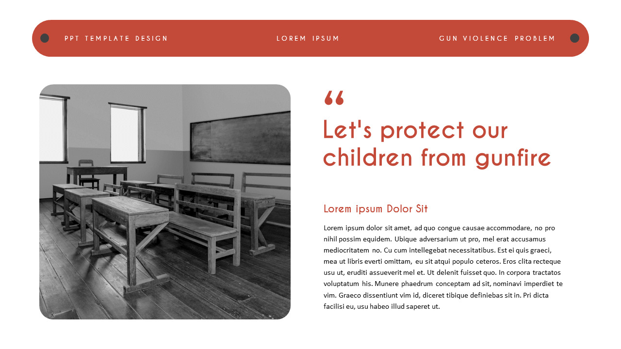 Gun Violence Problem Google Slides Themes & Templates|Lifestyle
