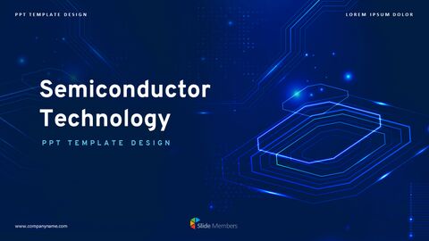 Semiconductor Technology google slides design