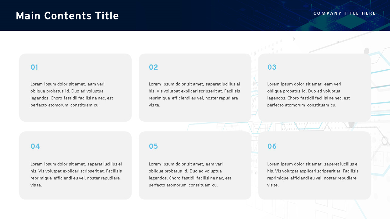 Semiconductor Technology google slides design