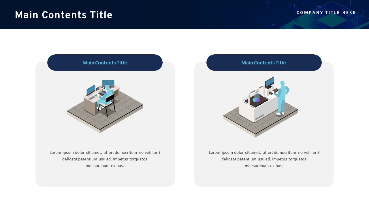 Semiconductor Technology google slides design