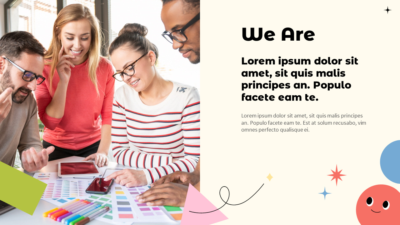 Startup Business Idea company profile ppt template