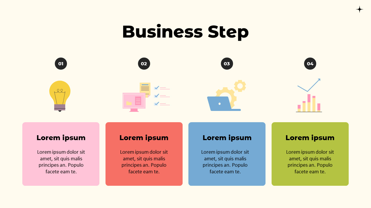 Startup Business Idea company profile ppt template