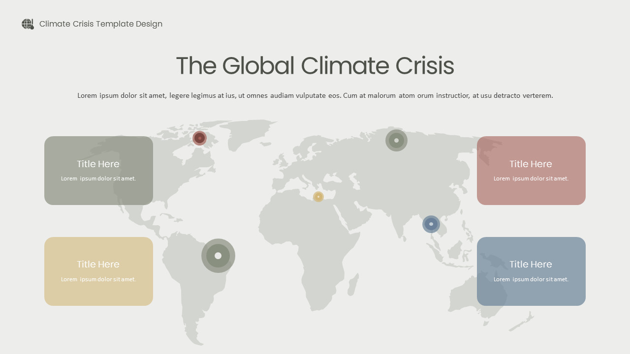 Climate Crisis Presentation PPT