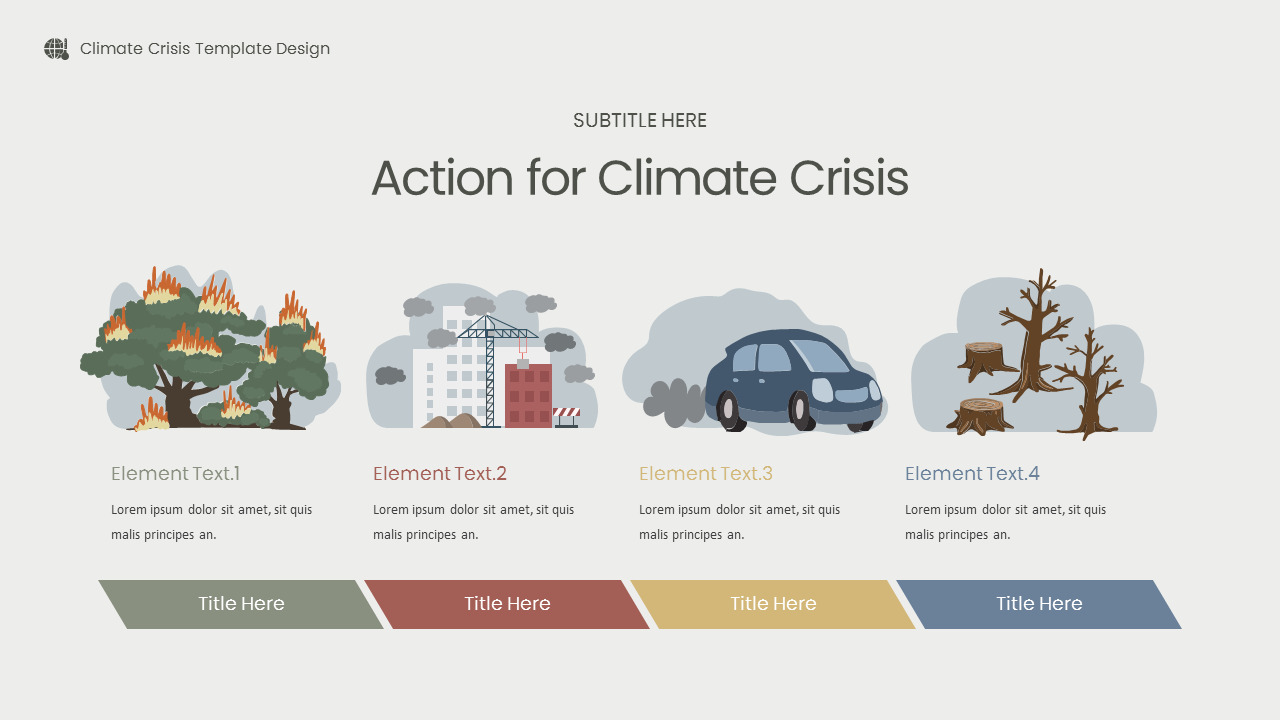 Climate Crisis Presentation PPT