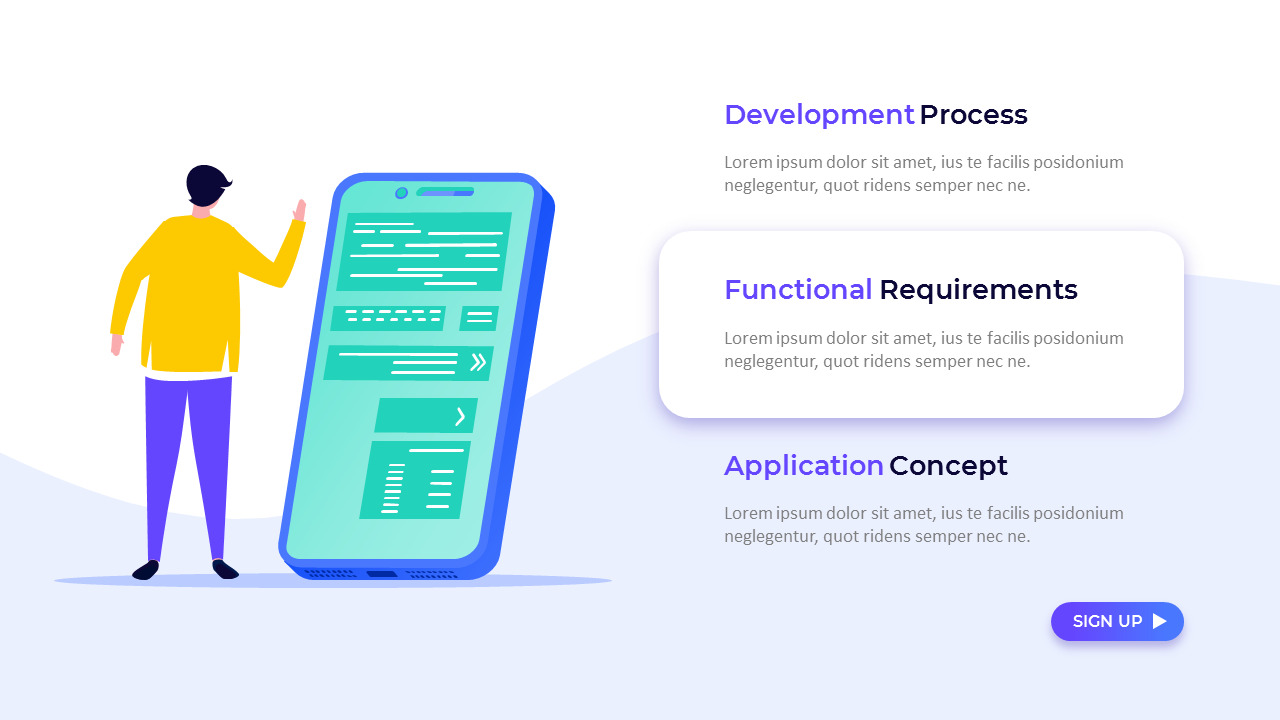 Mobile App Development Pitch Deck deck templates