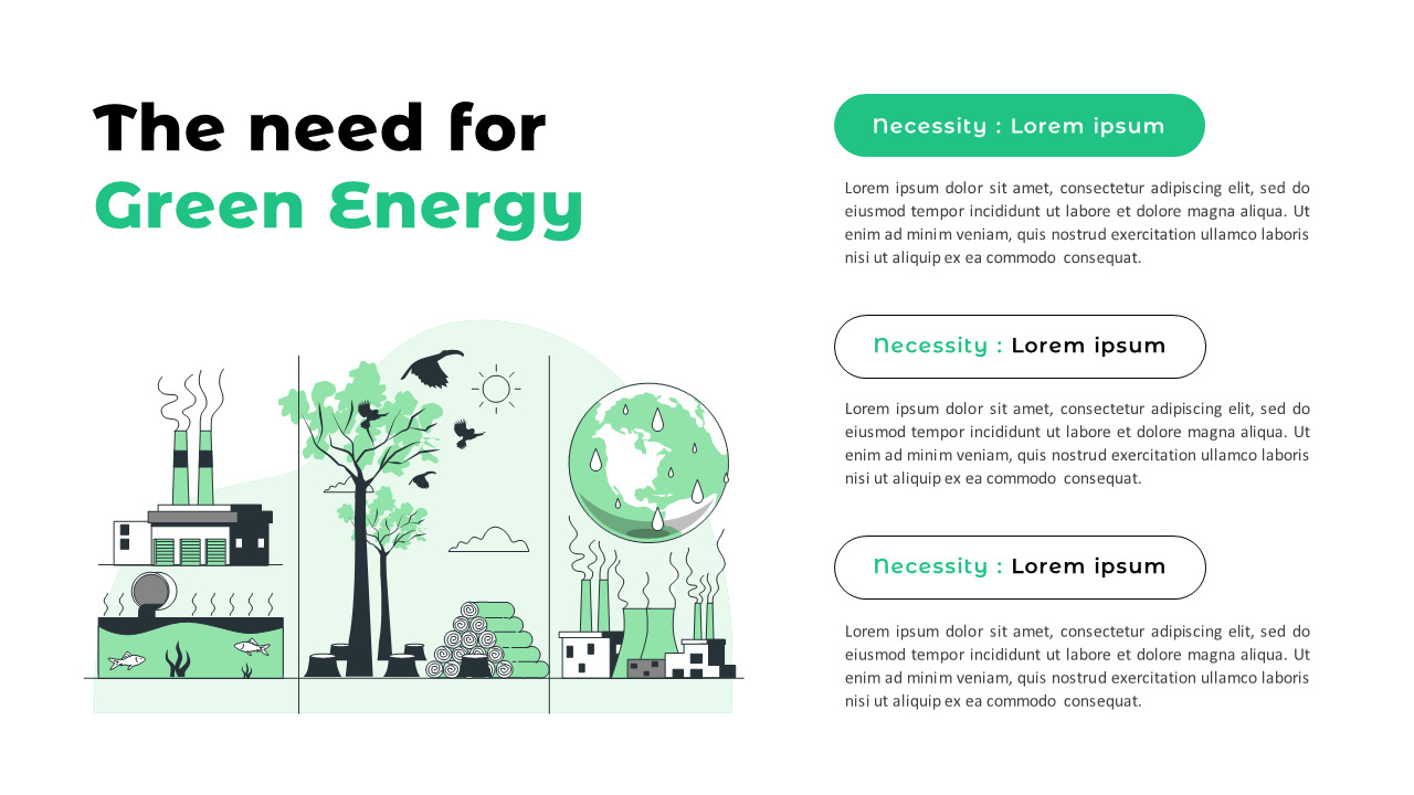 Renewable Energy portfolio template