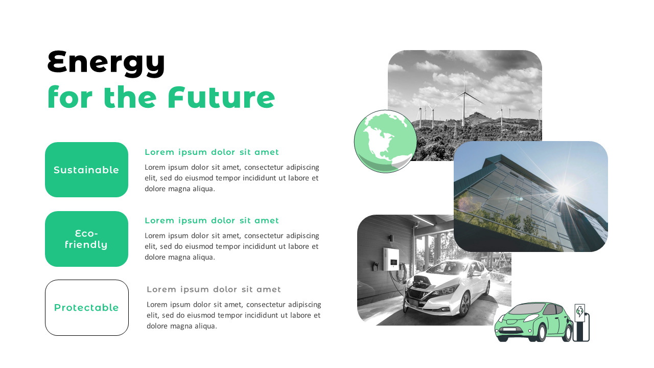 Renewable Energy portfolio template