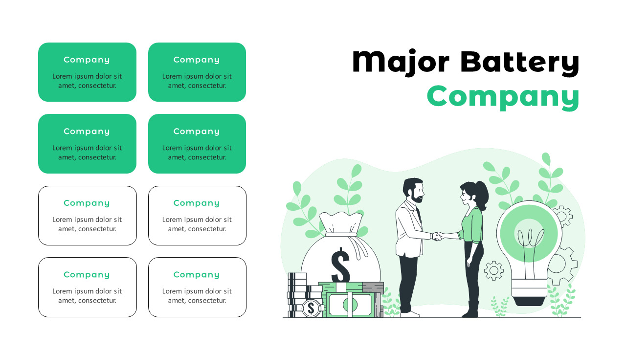 Renewable Energy portfolio template