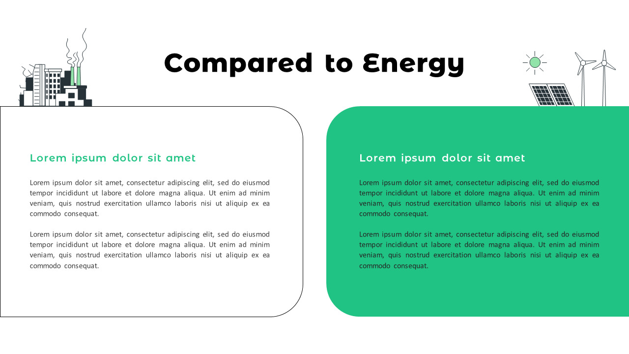 Renewable Energy portfolio template
