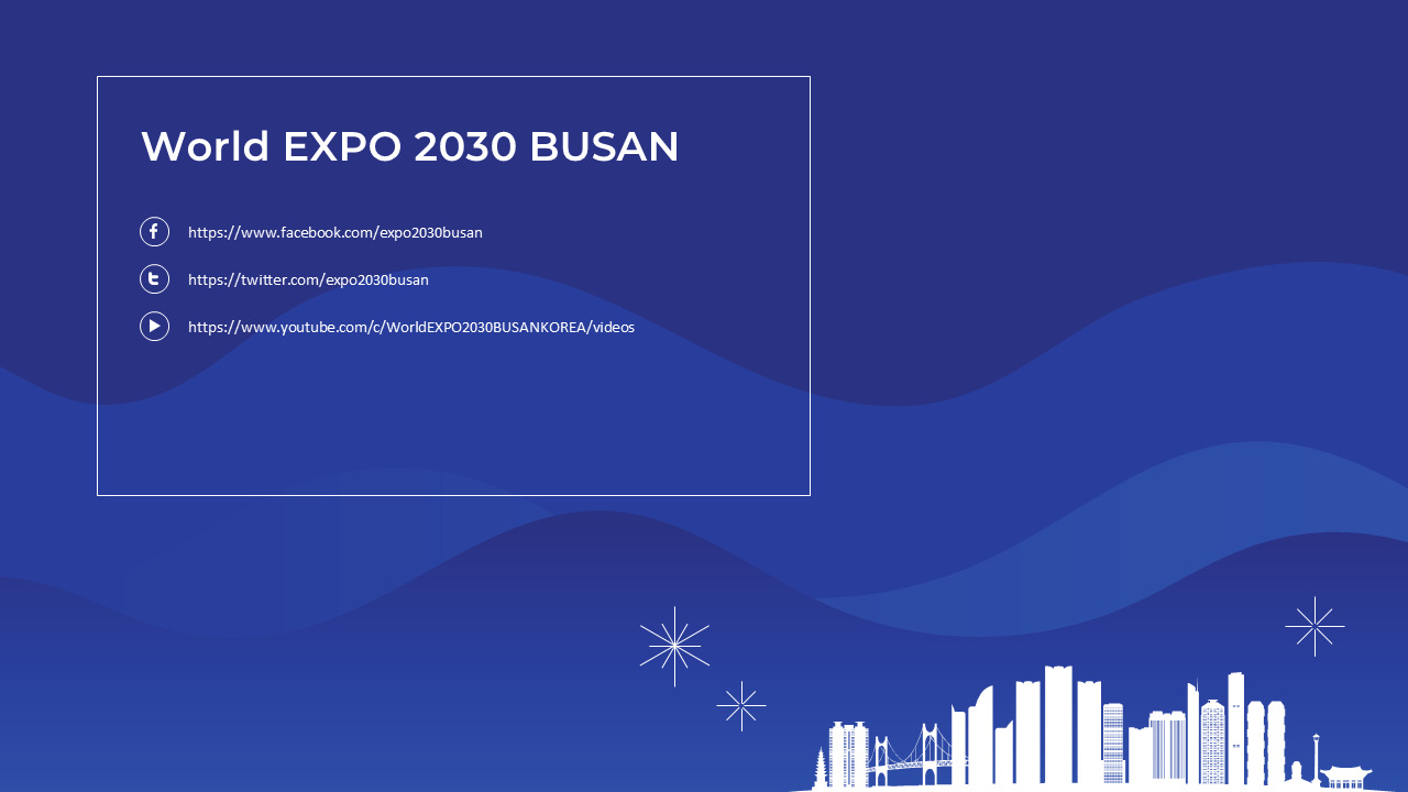 World EXPO 2030 BUSAN business ppt
