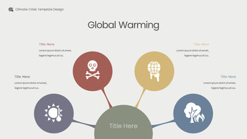 Climate Crisis Google Slides Template Diagrams Design