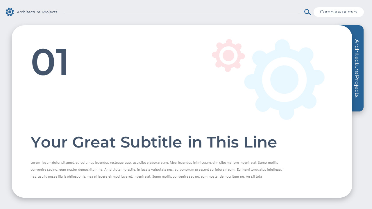 Architecture Projects Templates Ppt