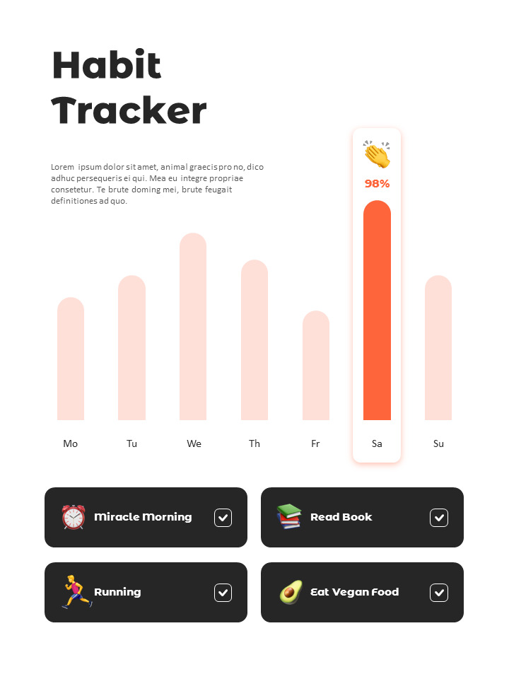 Daily Routine Life Style presentation template ppt powerpoint