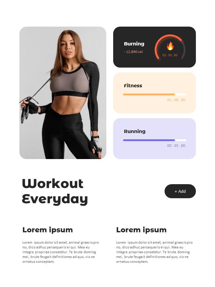 Daily Routine Life Style presentation template ppt powerpoint