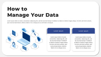 Database Management PowerPoint Layout