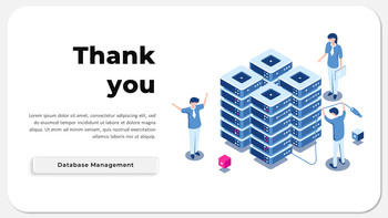 Database Management PowerPoint Layout