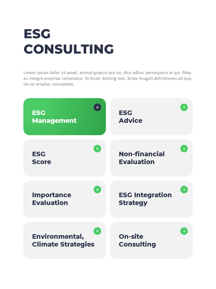 ESG Business Solution Google Slides Interactive ESG Business Solution Google Slides Interactive