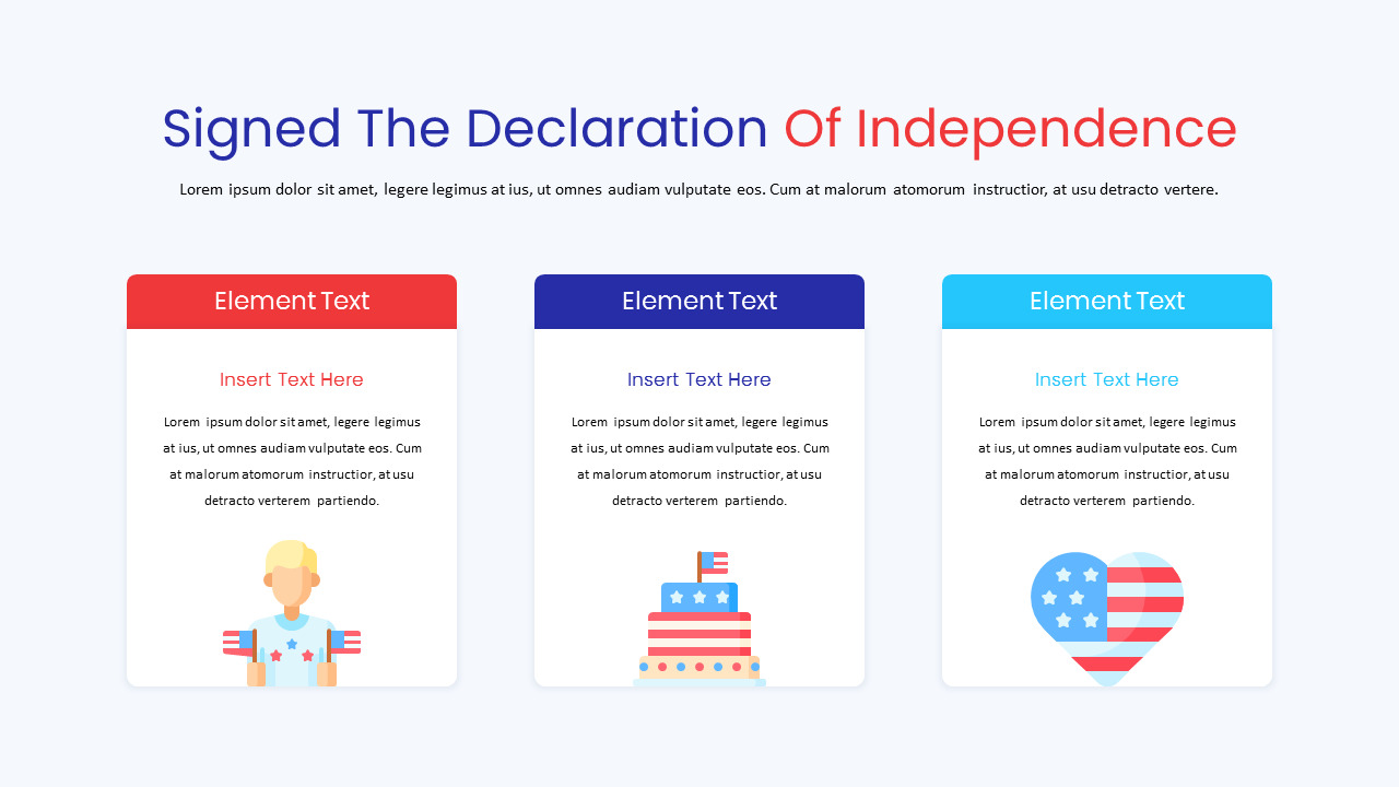 Happy 4th of July professional google slides presentation