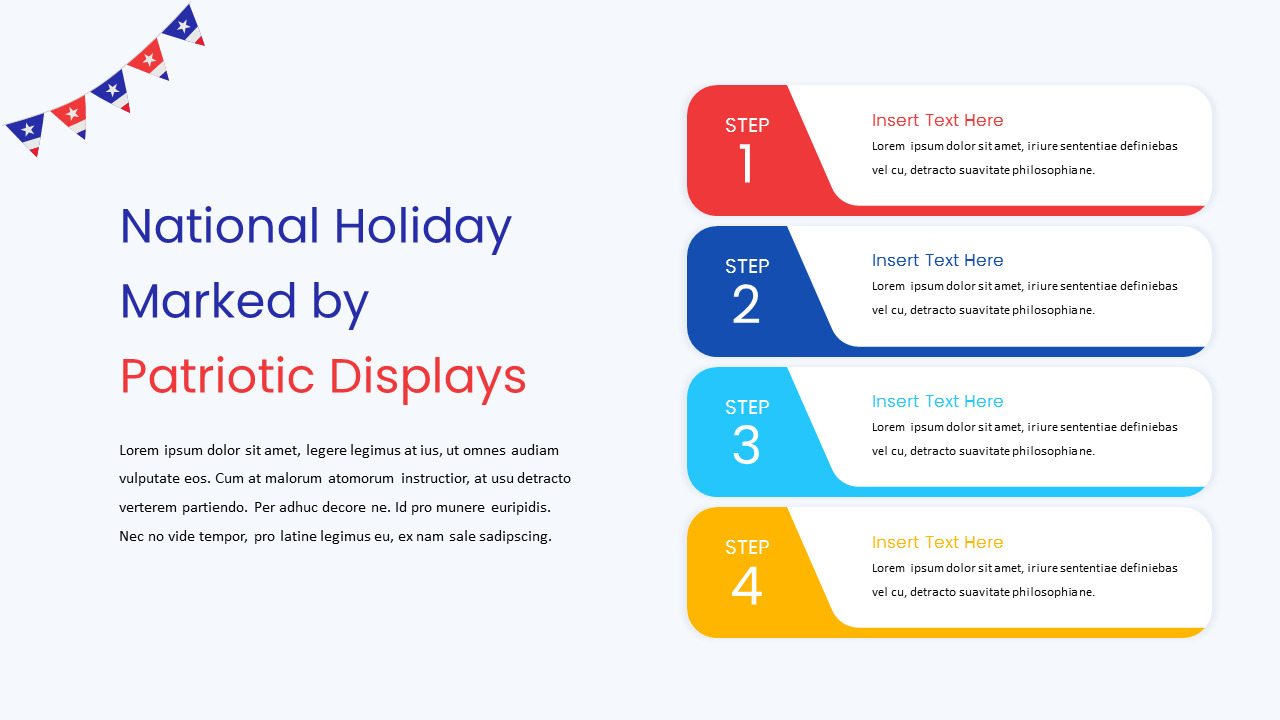Happy 4th of July professional google slides presentation