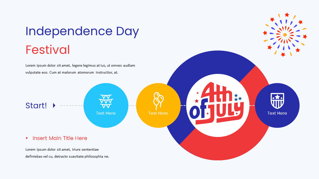 Happy 4th of July professional google slides presentation