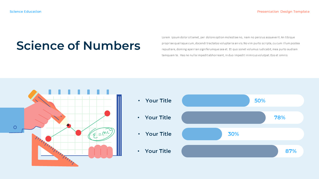 Science Education Easy Google Slides Template