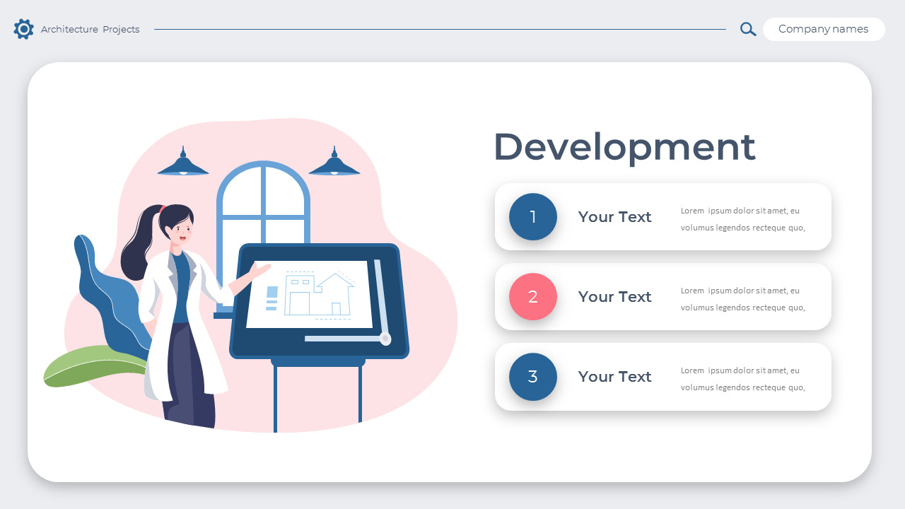 Architecture Projects Simple Google Slides