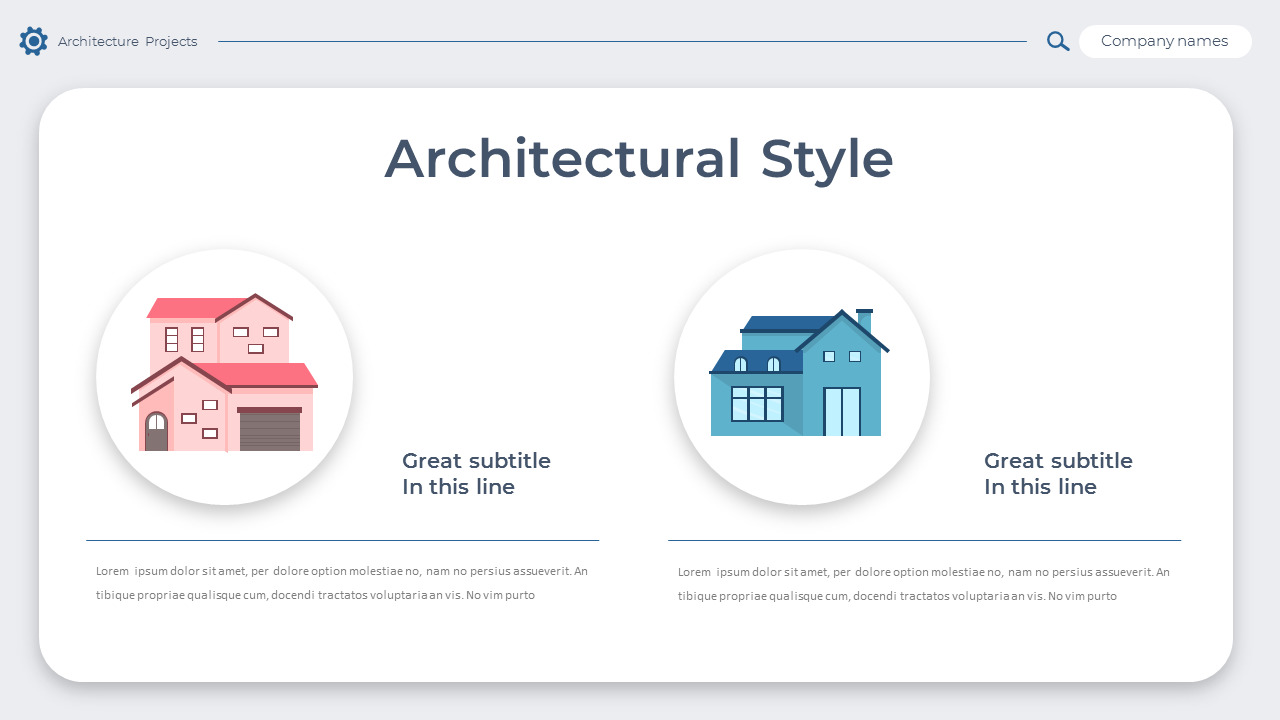 Architecture Projects Simple Google Slides