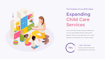 Low Birth Rates google slides background
