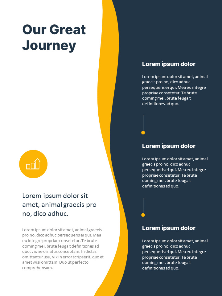 Performance Report business presentation template