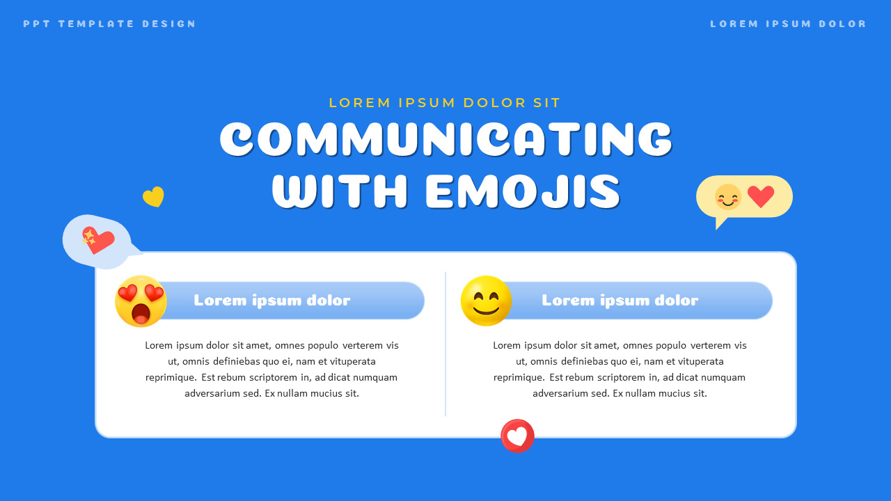 World Emoji Day PPT Slides