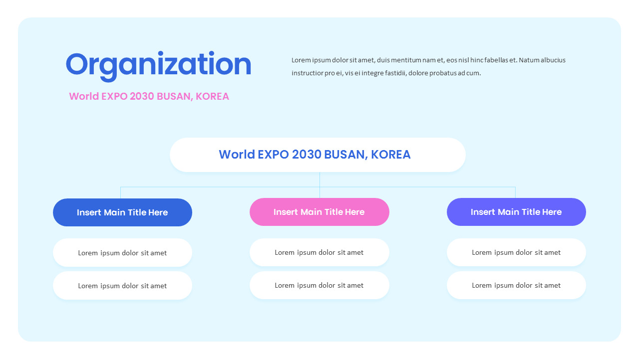 World EXPO 2030 BUSAN company presentation ppt