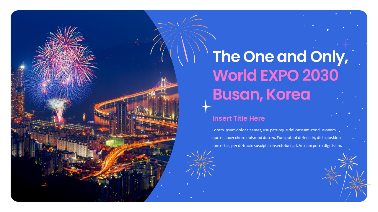 World EXPO 2030 BUSAN company presentation ppt