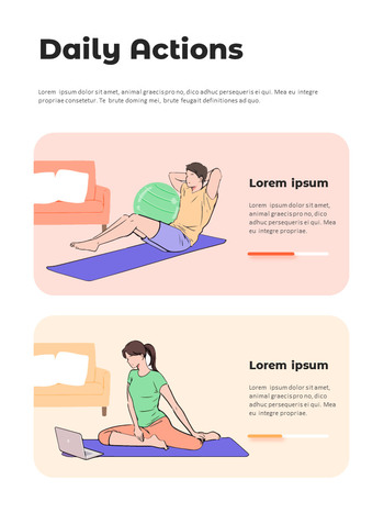 Daily Routine Life Style Google Docs PowerPoint