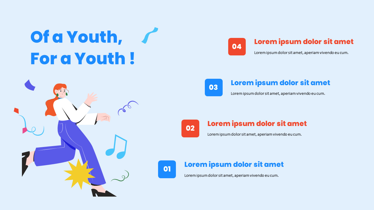 Happy Youth Day slide powerpoint