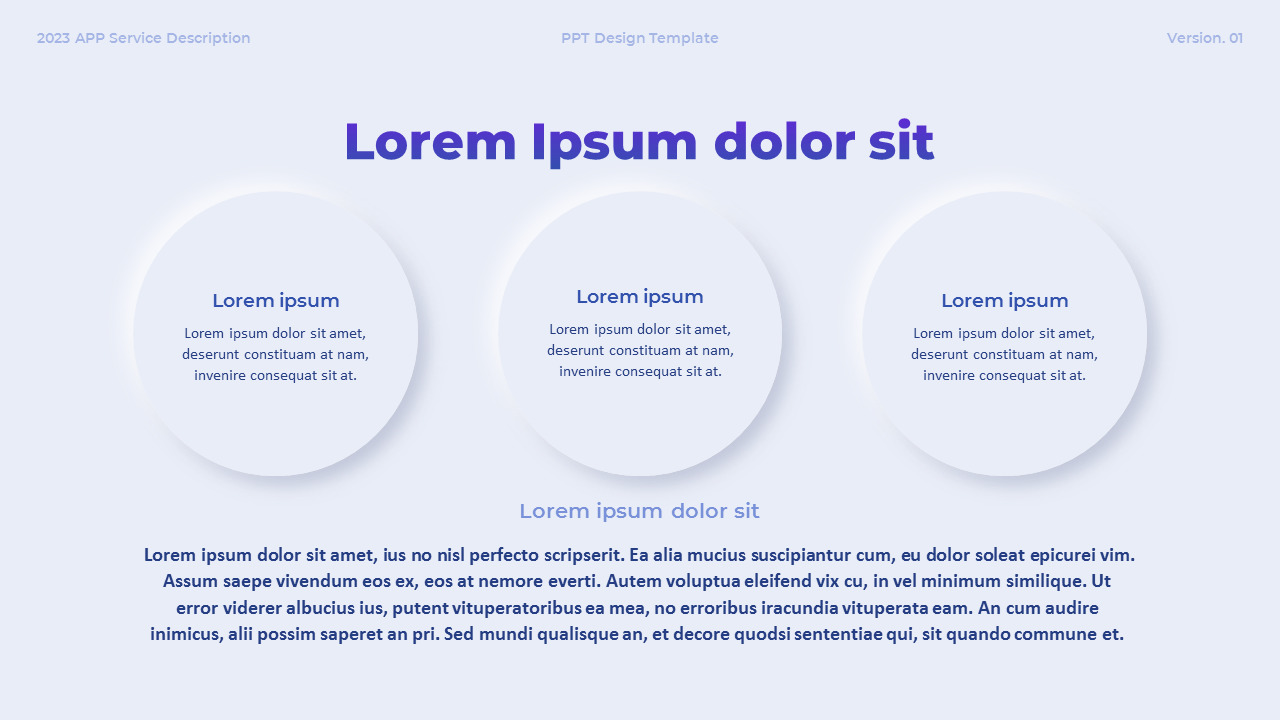 Neumorphism Design design ppt