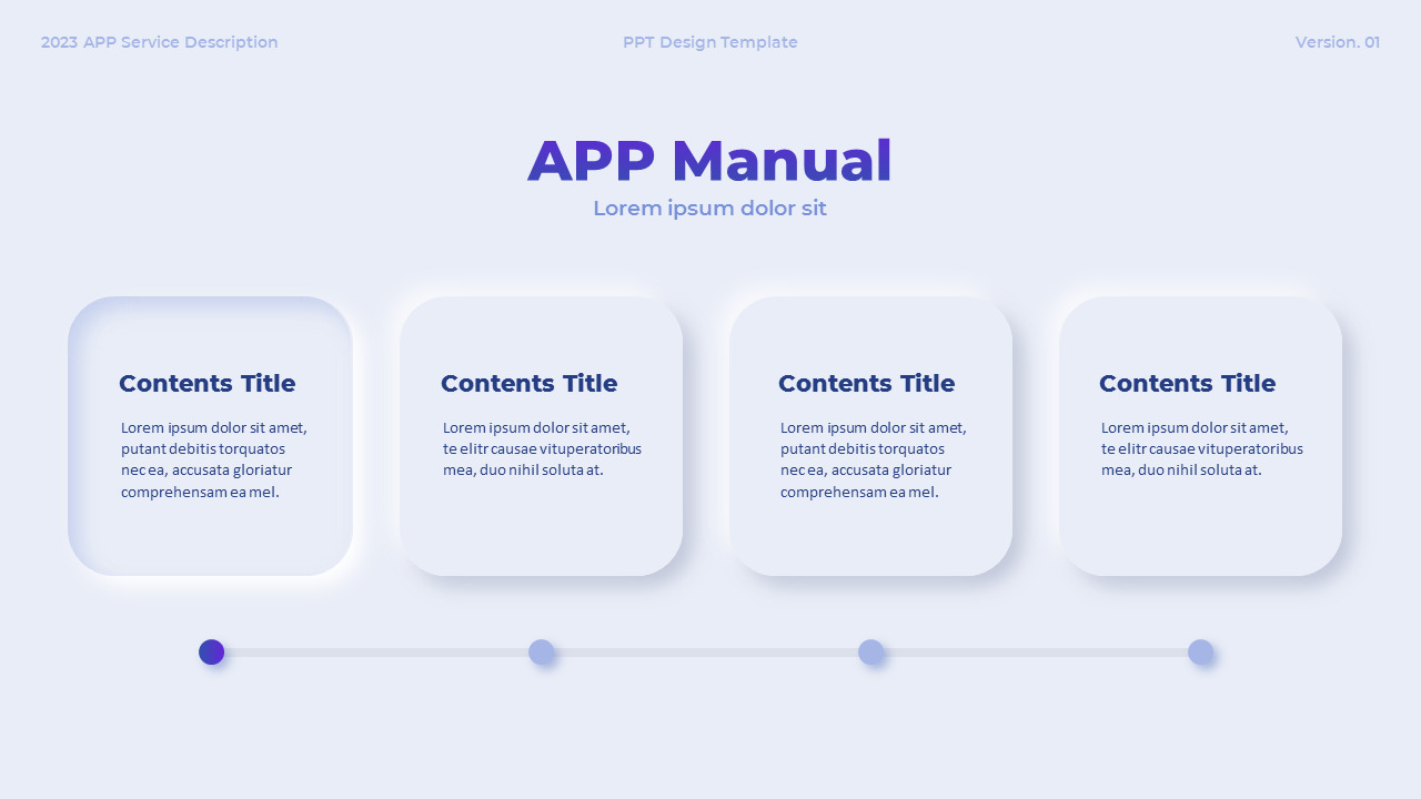 Neumorphism Design design ppt