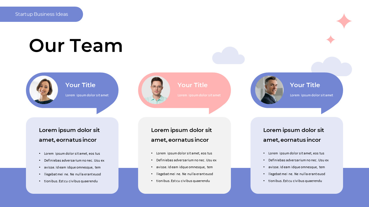 Startup Business Ideas Business Presentation Templates