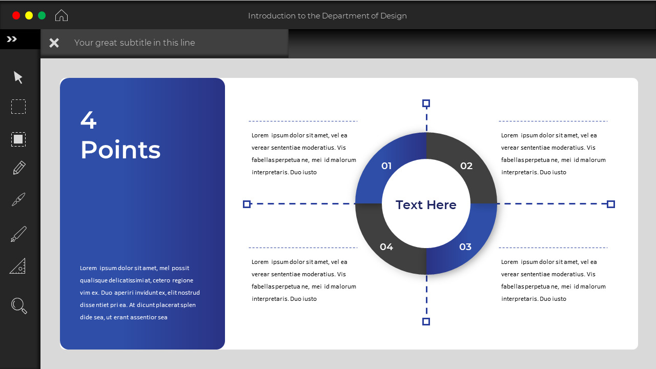 Department of Design Product Pitch Presentation Template