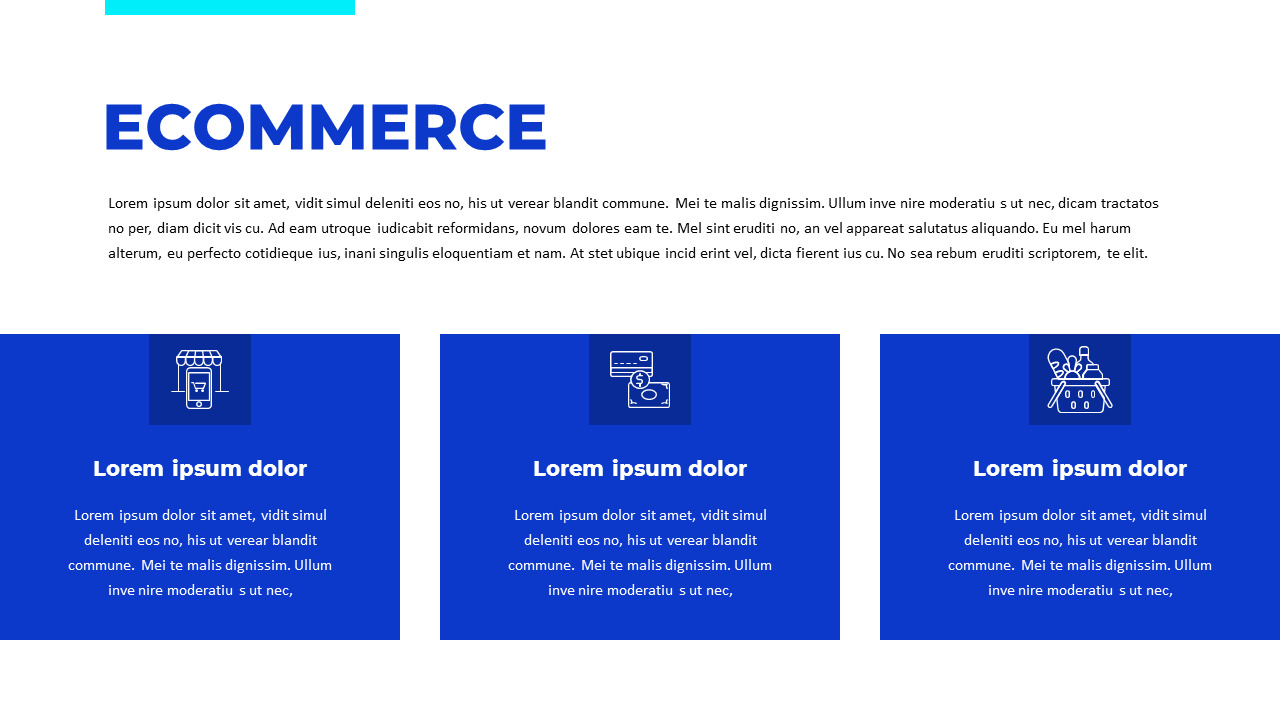 E-COMMERCE - Google Slides Free