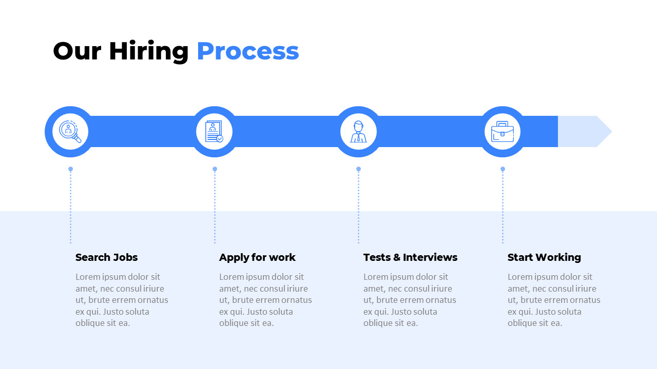 Job Search and Recruitment PowerPoint Presentation Design