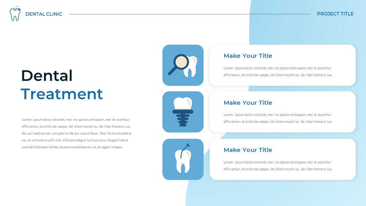 Dental Clinic ppt presentation slides