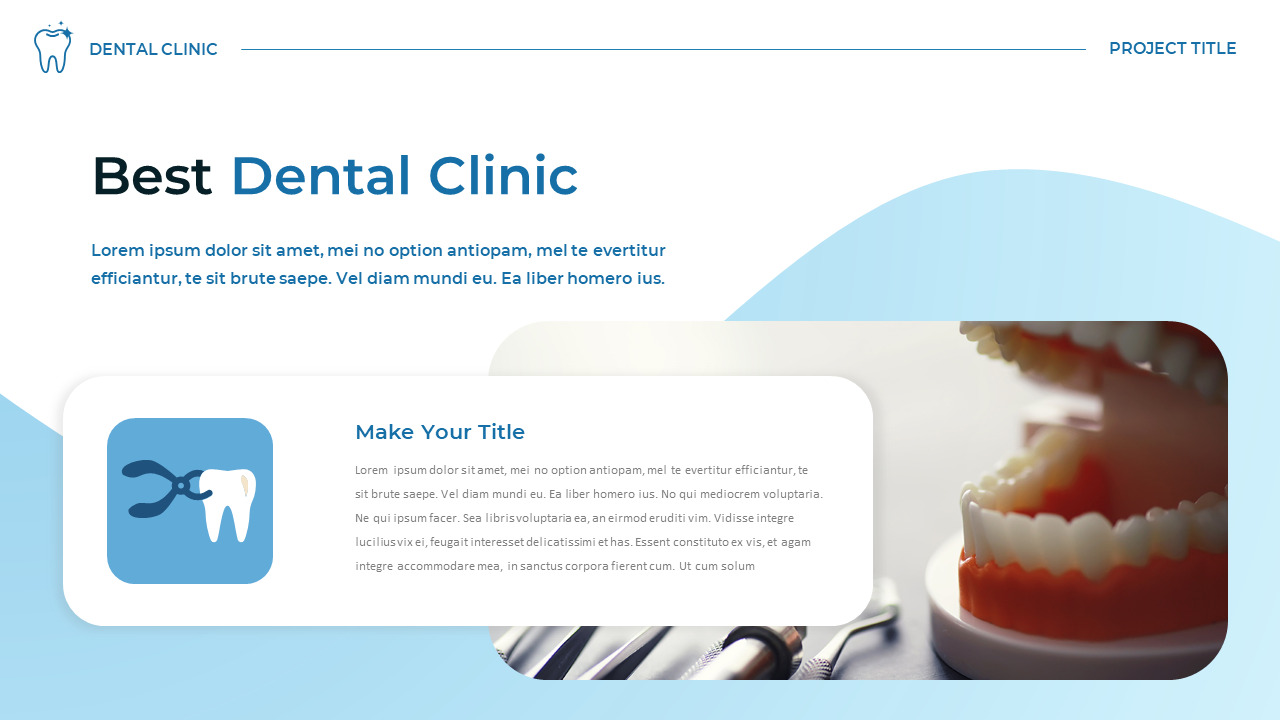 Dental Clinic ppt presentation slides