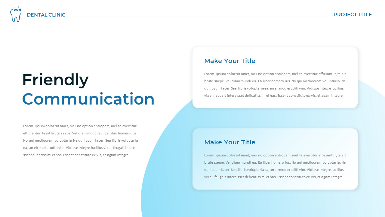 Dental Clinic ppt presentation slides