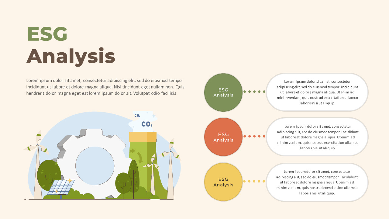 Environmental Social Governance PowerPoint Template