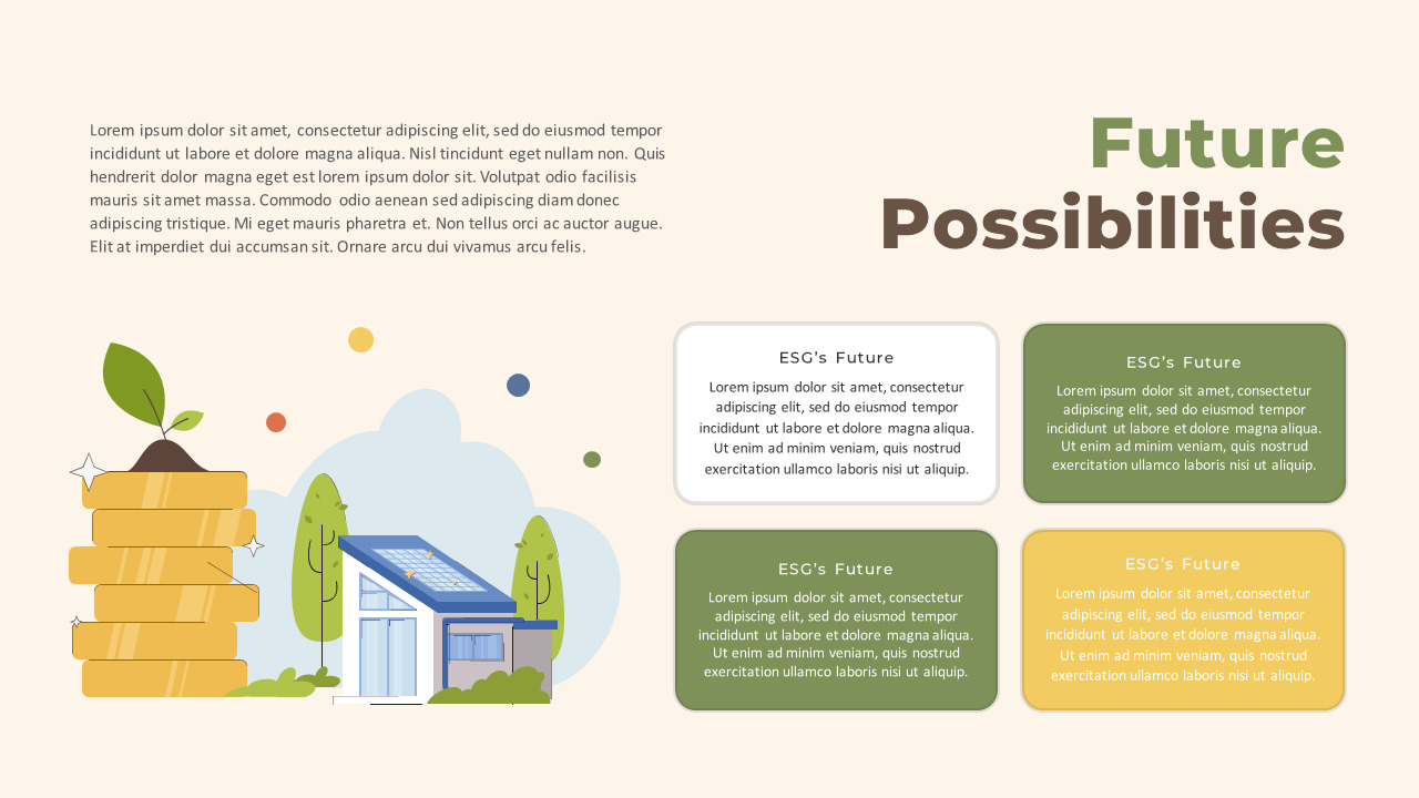 Environmental Social Governance PowerPoint Template