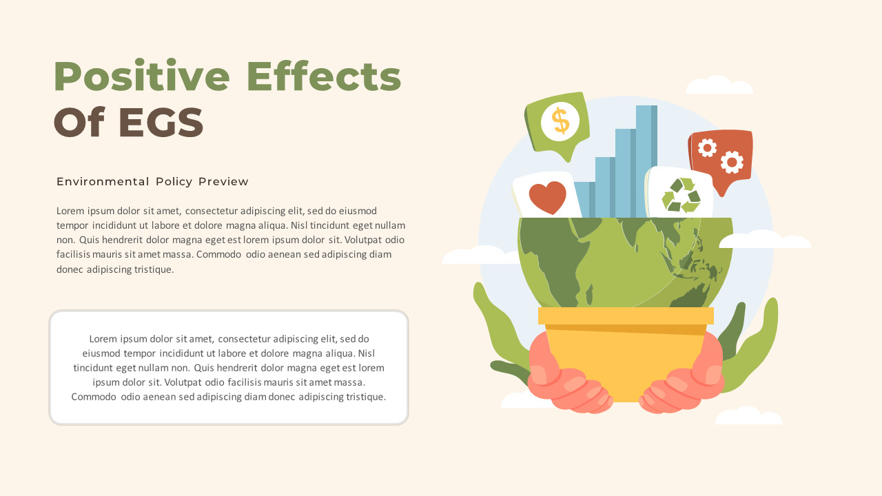 Environmental Social Governance PowerPoint Template