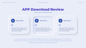 Neumorphism Design Simple Google Slides
